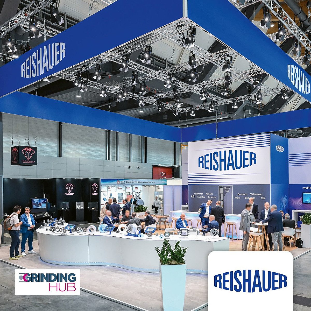 Reishauer exhibits at the GrindingHub 2024