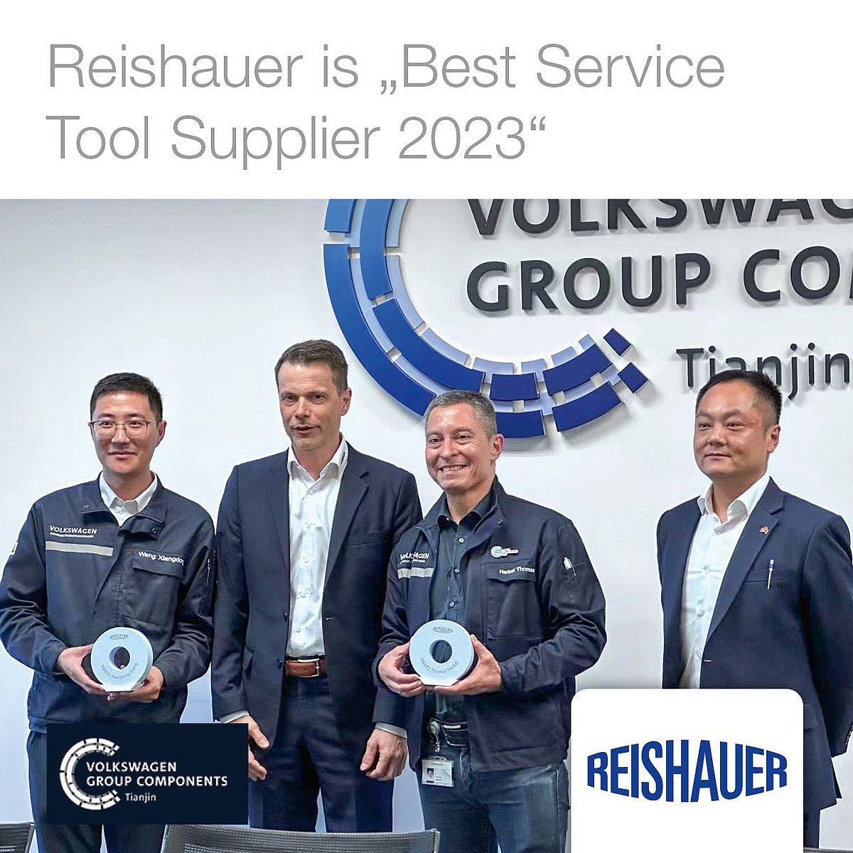 Reishauer is "Best Service Tool Supplier 2023"